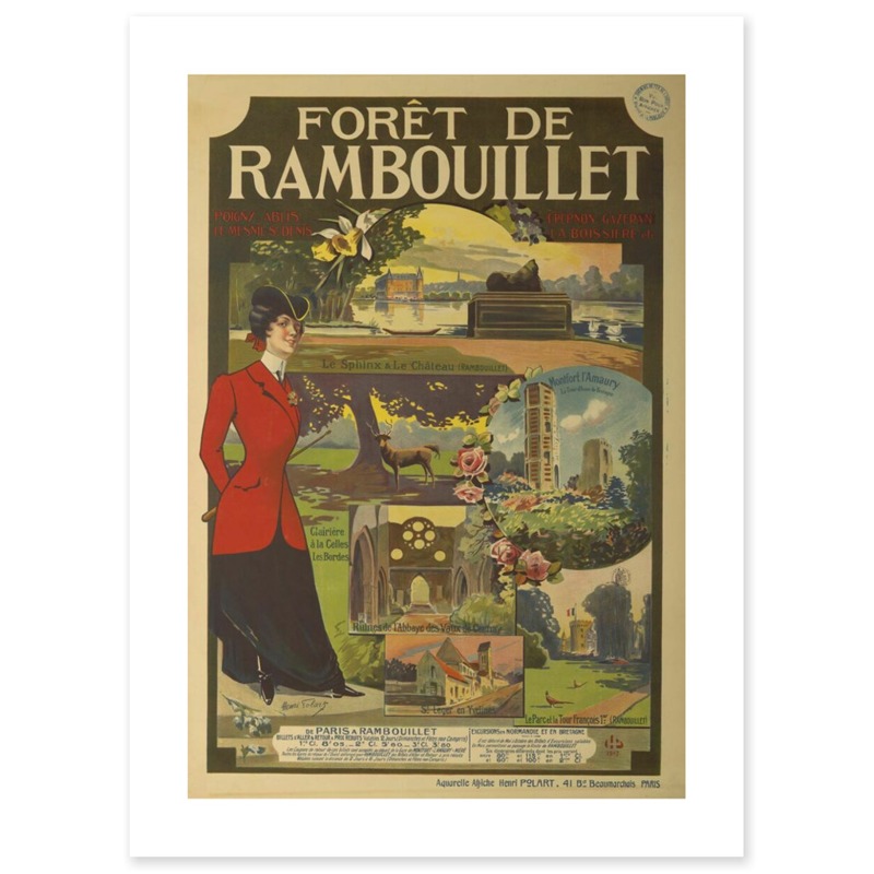 Forêt de Rambouillet (affiches d'art) · Boutique du Patrimoine